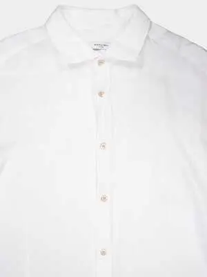 Boglioli Linen Classic Shirt - White