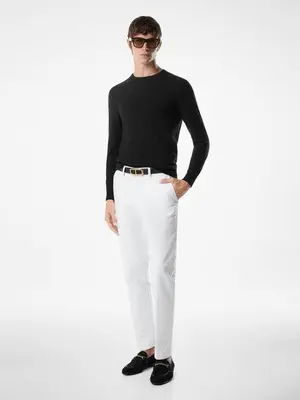 TOM FORD Fine Gauge Wool Crew Neck Sweater
