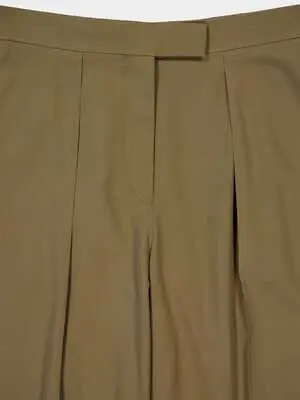 FERRAGAMO High-waisted Pleated Trousers