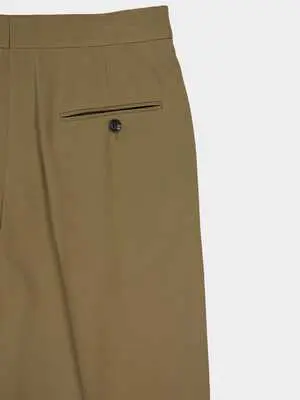 FERRAGAMO High-waisted Pleated Trousers