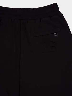 Dolce & Gabbana Cotton Jersey Jogging Shorts - Black
