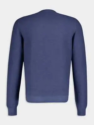 Boglioli Wool Sweater - Blue