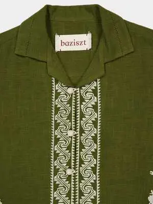 BAZISZT Tulum Khaki Shirt
