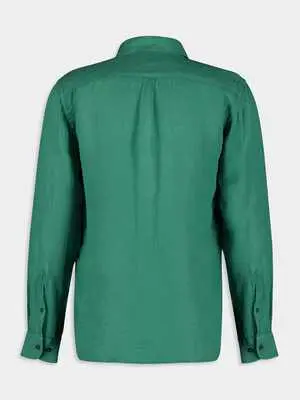 120% Lino Regular Fit Linen Shirt