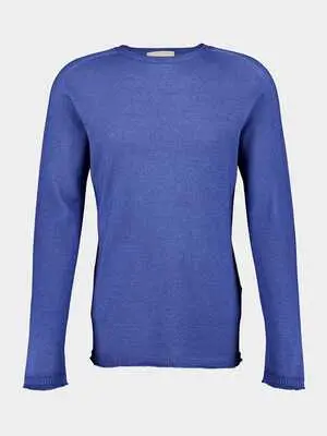 120% Lino Cashmere Crew Neck Sweater