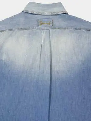 Givenchy Patchwork Denim Shirt