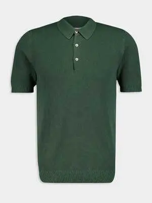 Boglioli Cotton Polo - Green