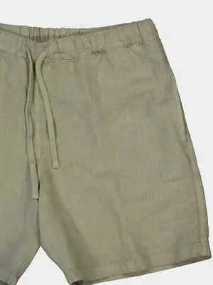 120% Lino Linen Bermuda Shorts