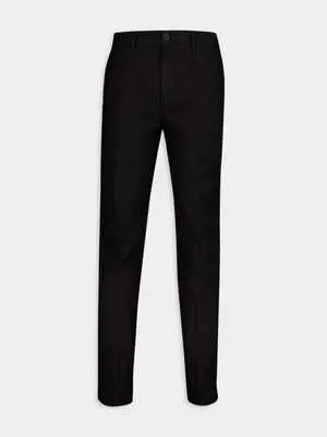 120% Lino Linen Trousers - Black