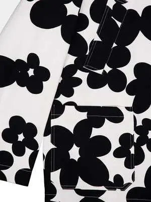 Marni Dillies Print Cotton Gabardine Jacket - Multicolour