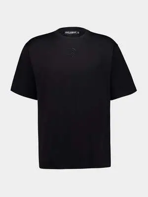 Dolce & Gabbana Cotton T-shirt With Logo Embroidery