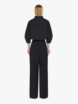 Givenchy Monogram Jacquard Pleated Trousers