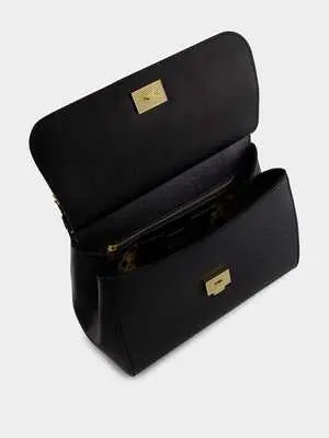 Dolce & Gabbana Large Sicily Handbag - Black