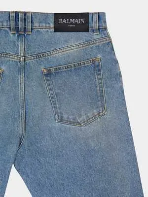 Balmain Regular-fit Denim Jeans - Blue