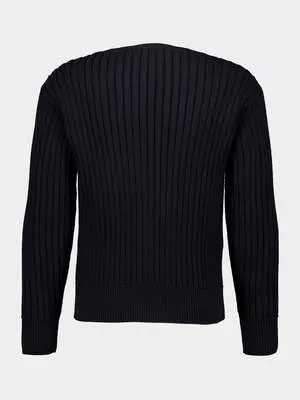 Marni Crewneck Cotton Knit Sweater