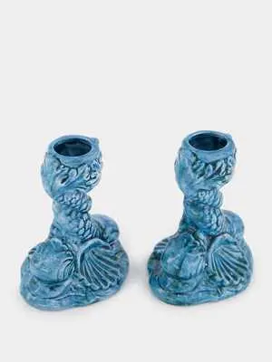 LES-OTTOMANS Oceanic Candle Holders