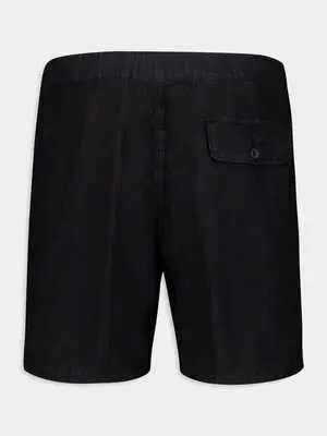 120% Lino Linen Bermuda Shorts