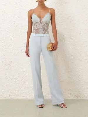 Zimmermann Illuminate Straight Tux Trousers