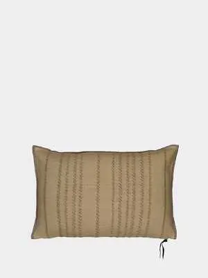 Maison De Vacances Embroidered Myre Cushion - Beige