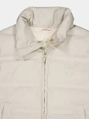 Valentino Garavani Vlogo Nylon Hooded Waistcoat - Cream