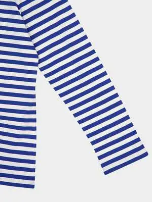 PAULA Striped Long-sleeve Top