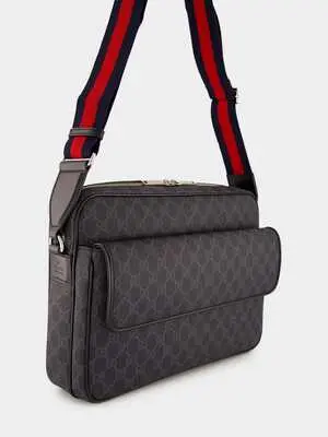 Gucci Gg Supreme Canvas Messenger Bag