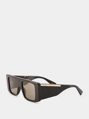Gucci Rectangular Frame Sunglasses