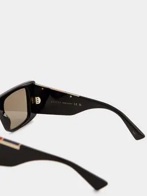 Gucci Rectangular Frame Sunglasses