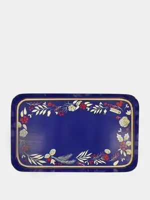 LES-OTTOMANS Handpainted Iron Tray