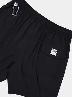 Fedeli Madeira Swim Trunk - Black