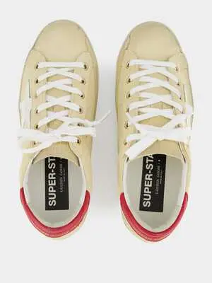 GOLDEN GOOSE Superstar Leather Sneakers - Yellow