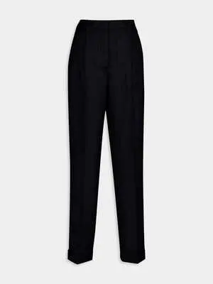 Miu Miu Pinstripe Wide-leg Trousers
