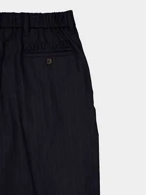 Miu Miu Pinstripe Wide-leg Trousers