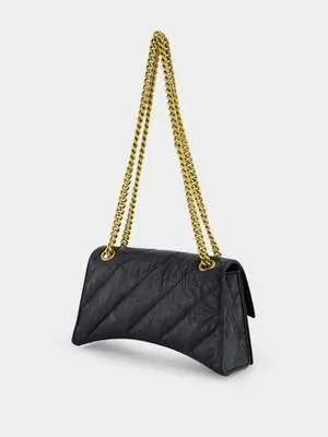 Balenciaga Crush Quilted Small Shoulder Bag