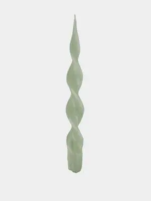 CERABELLA Early Spring Dinner Candle - Green