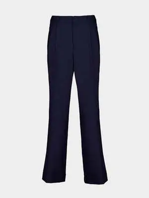 Casablanca Tailored Pleated Trousers - Blue