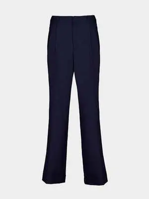 Casablanca Tailored Pleated Trousers - Blue