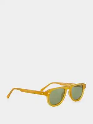 AHLEM Peach And Khaki Light Carrousel Sunglasses - Orange