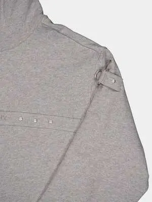 Givenchy Hooded Sweatshirt With Hardware Detailing