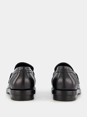 Alexander McQueen Classic Leather Loafers