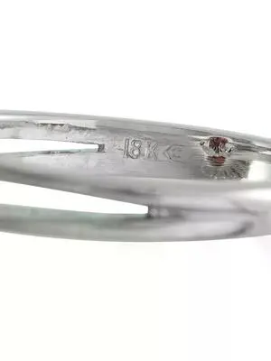 LB EXCLUSIVE 18k White Gold Diamond And Ruby Ring