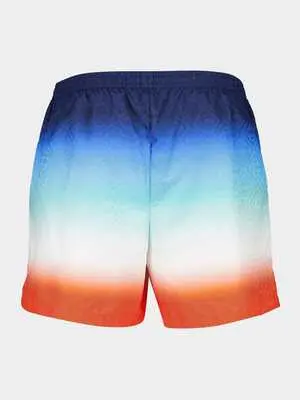 Casablanca Gradient Jacquard Swim Shorts - Multicolour