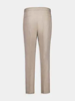 Brunello Cucinelli Tapered-leg Trousers - Beige