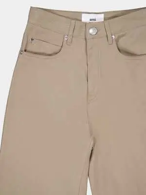 AMI Paris High-waist Flared Trousers