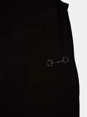 Gucci Horsebit Viscose Sable Dress