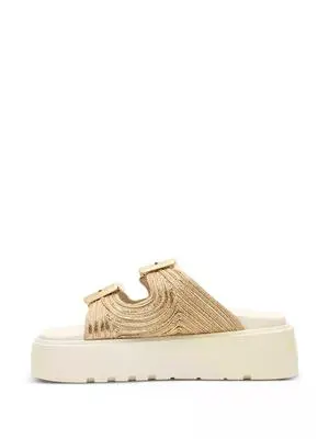 Casadei Thaiti Birki Buckle Slides