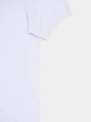 Brunello Cucinelli Light Short-sleeved Cotton Polo Shirt - Blue
