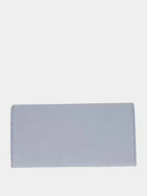 Gucci Light Double G Continental Wallet - Blue