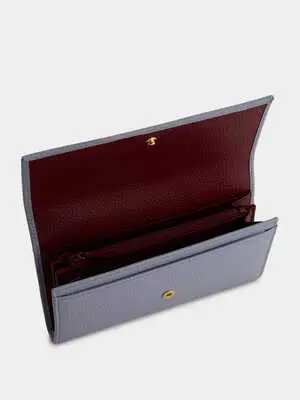 Gucci Light Double G Continental Wallet - Blue