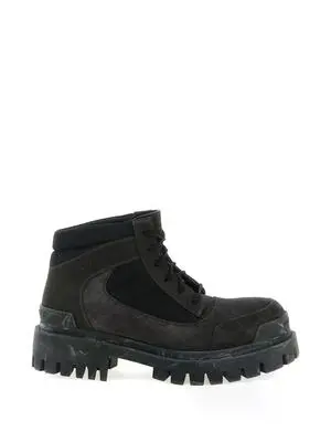 Balenciaga Paneled Boots For Men